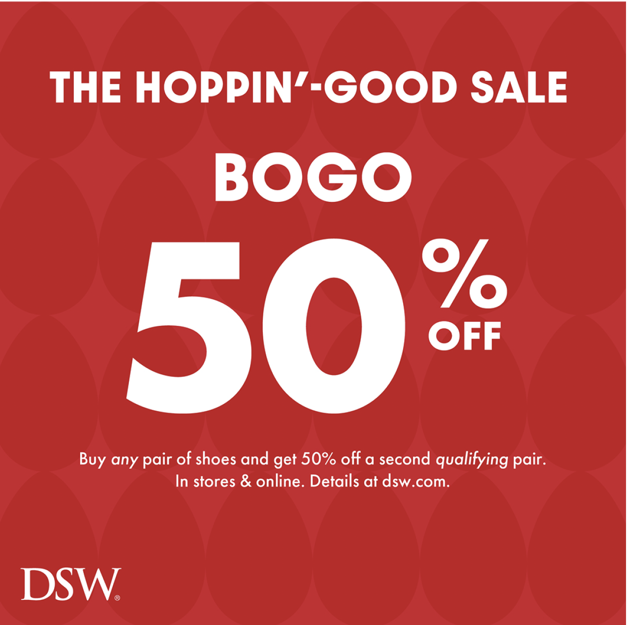 BOGO 50% Off @DSW | Eden Prairie Center